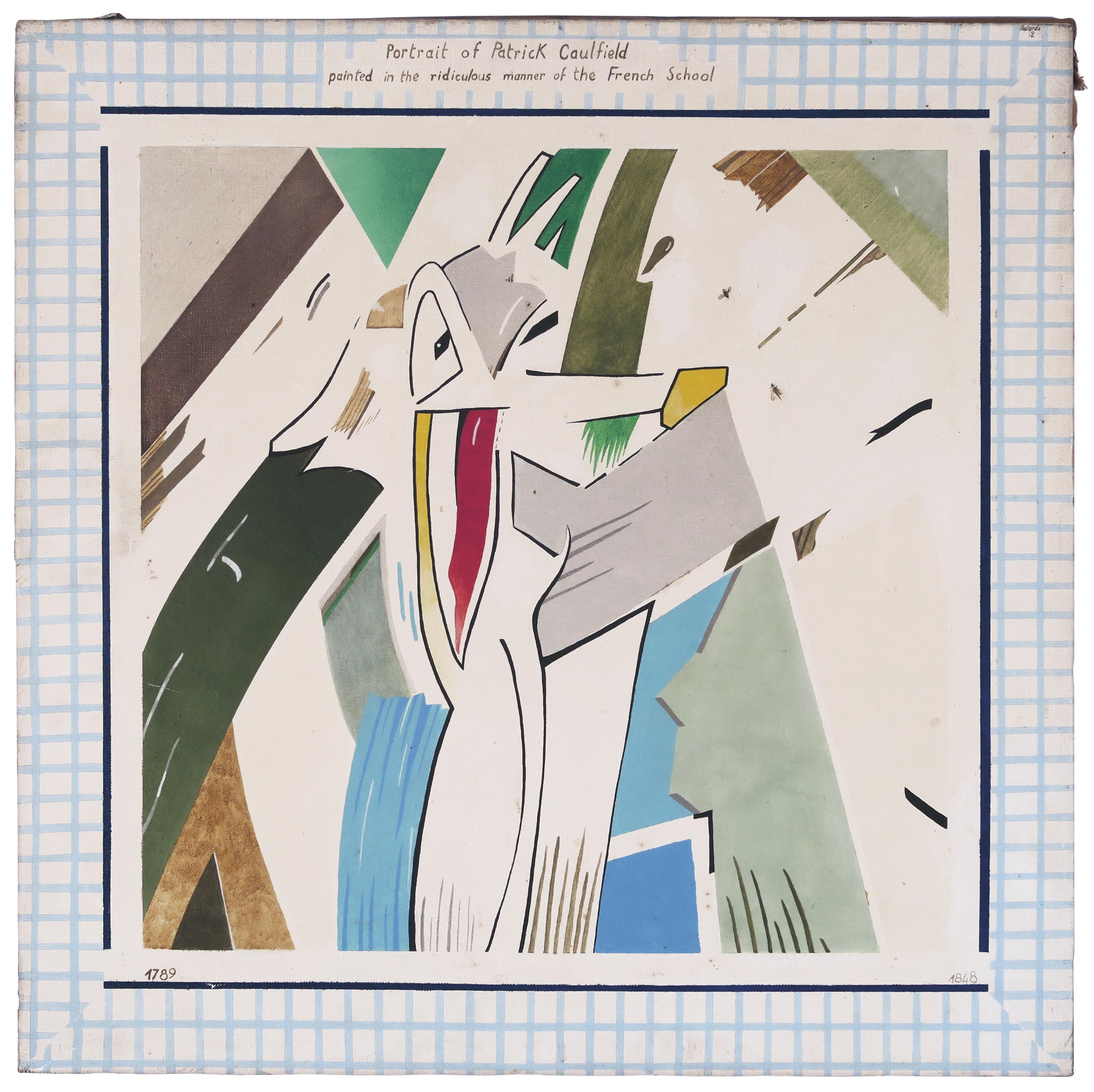 Portrait of Patrick Caulfield – Ponto de Fuga